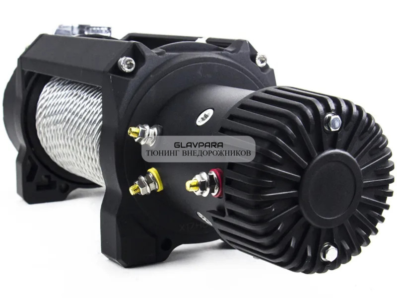 Лебедка электрическая автомобильная Master Winch E12500 12V 5670 кг со стальным тросом IP68 ...