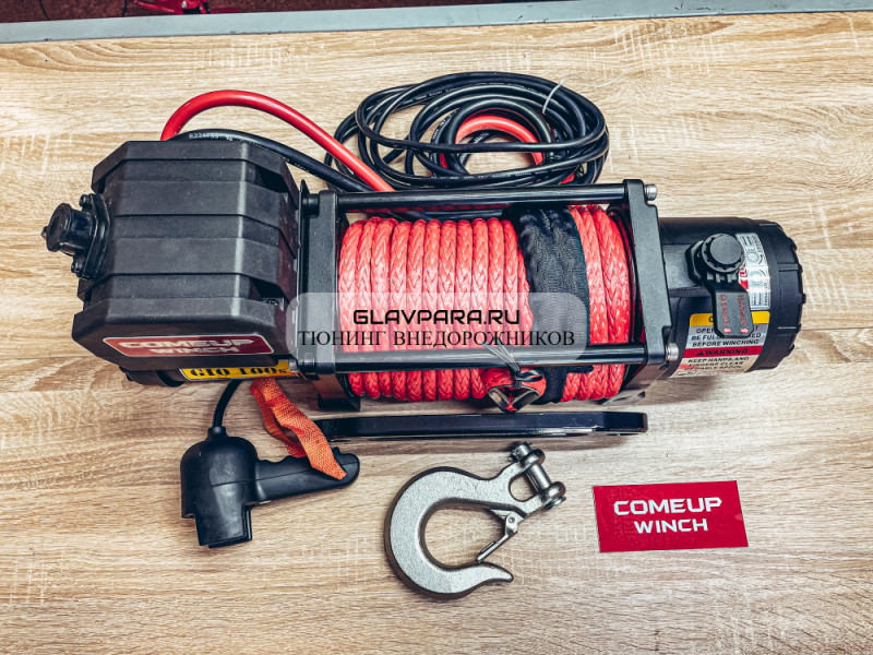 Лебедка электрическая автомобильная Comeup GIO 100S 12V STD 4535 кг ...