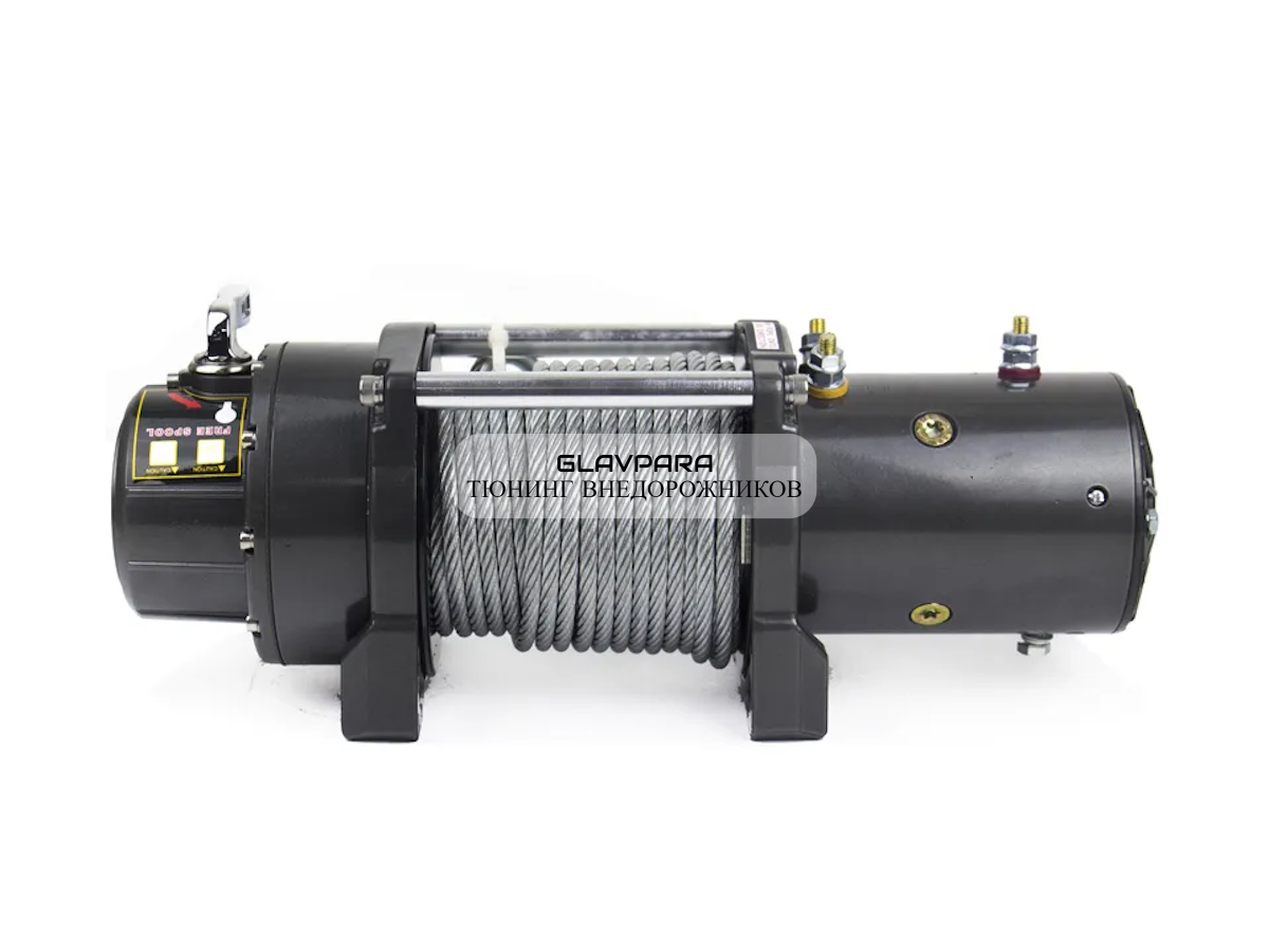 Лебедка электрическая автомобильная Master Winch MW 6000A 12V 2720 кгсо стальным тросом купить в ...